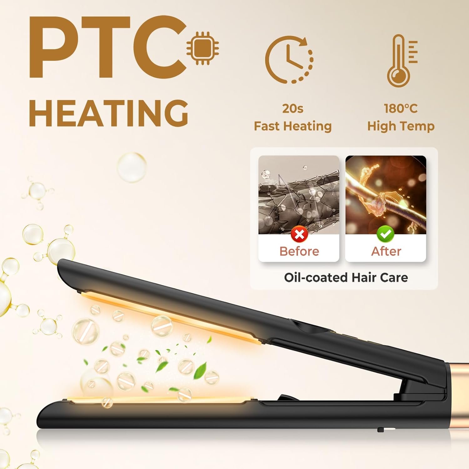 Mini Hair Straighteners UMIGA Ionic Straightener review